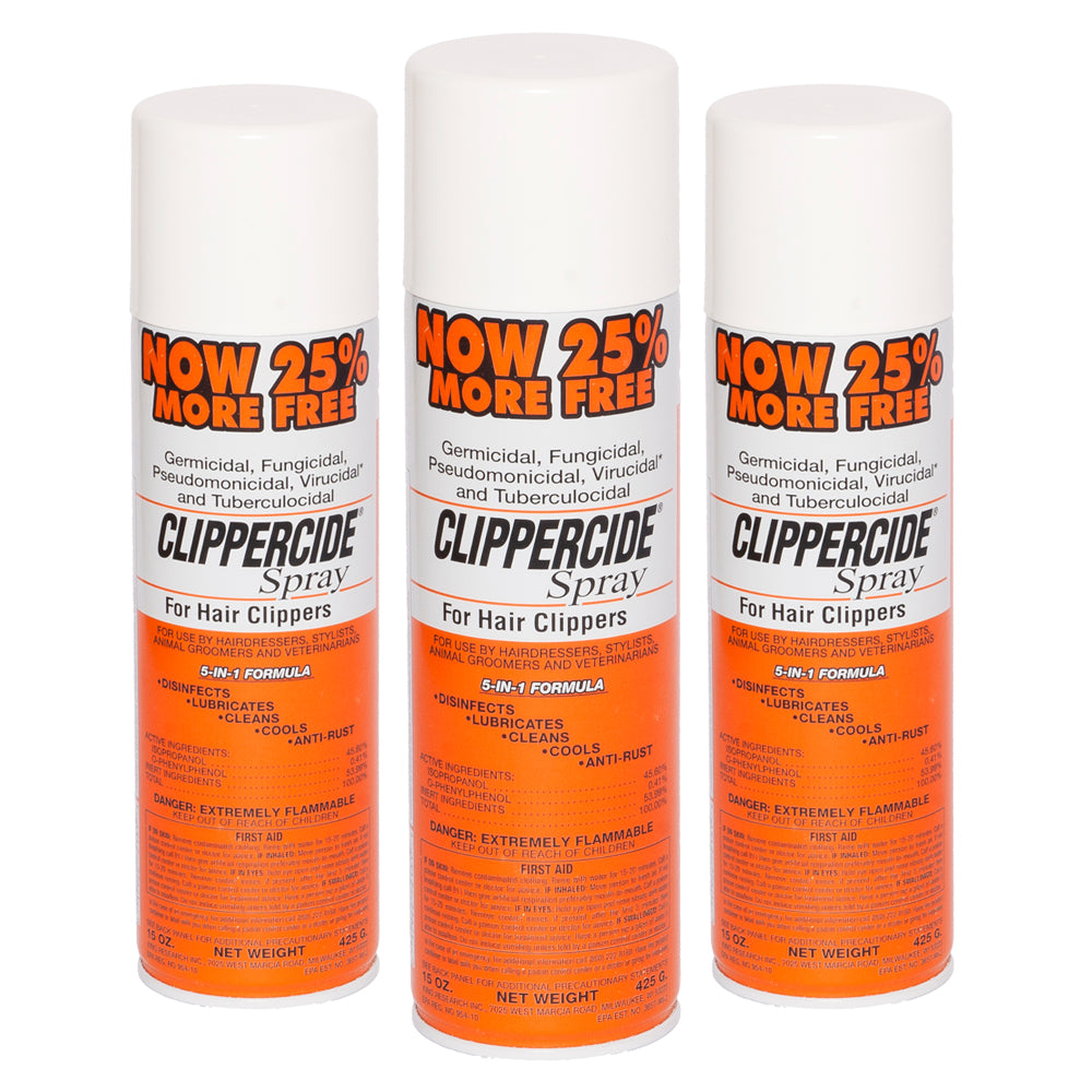 Clippercide Spray 425g **3 PACK** | Hair & Beauty World