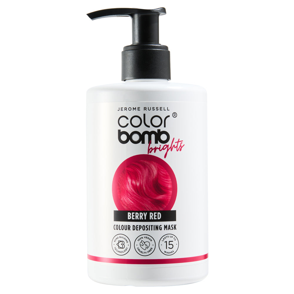 Jerome Russell Color Bomb - Berry Red 300ml | Hair & Beauty World