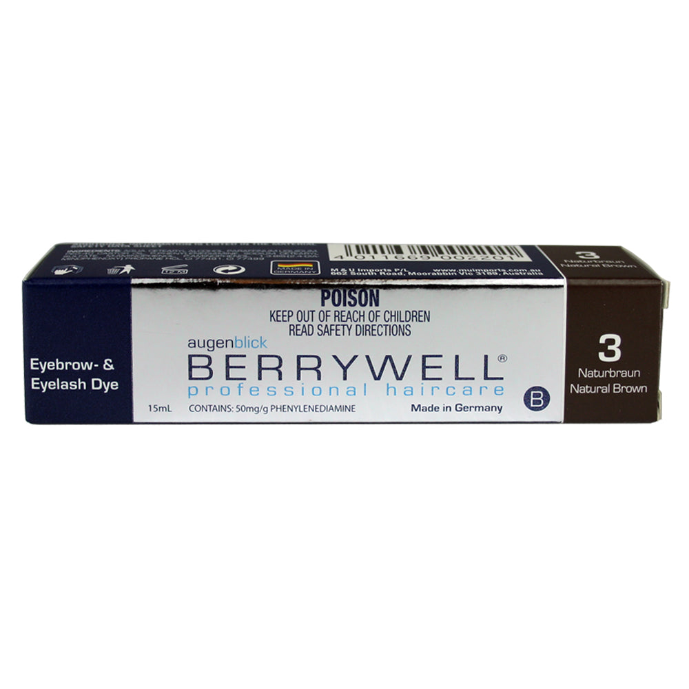 Berrywell Eyelash Tint Brown #3 | Hair & Beauty World
