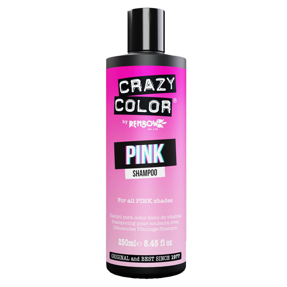 Crazy Color - Shampoo - PINK - 250ml | Hair & Beauty World