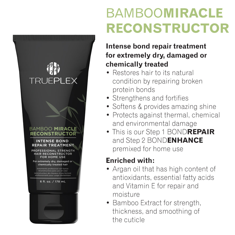 Trueplex Bamboo Miracle Reconstructor 6oz - 178ml | Hair & Beauty World